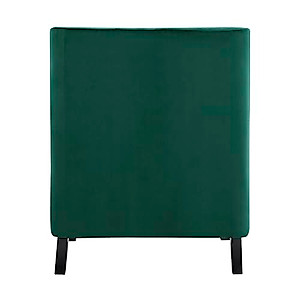 Lexicon Portola Velvet Accent Chair, Green