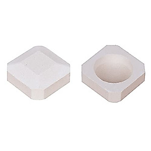 GasSaf Ceramic Briquettes Replacement for Lynx L27, L30, L42, CS30 and Other Gas Grills, 2" by 2" Each, Set of 50 pcs
