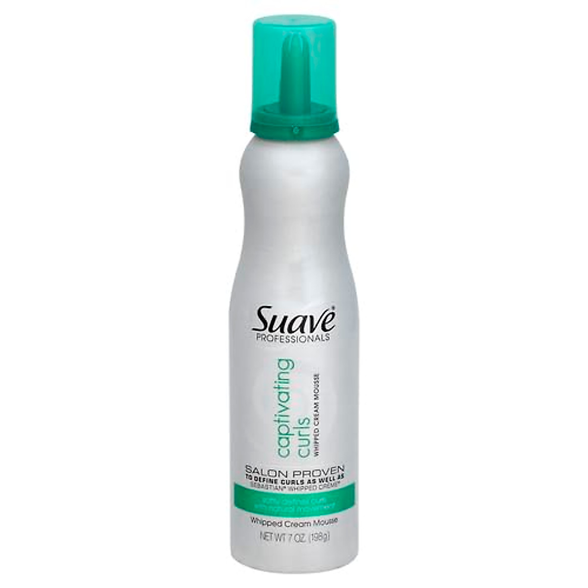 Suave Professionals Mousse Captivating Curls 7 oz, Cream