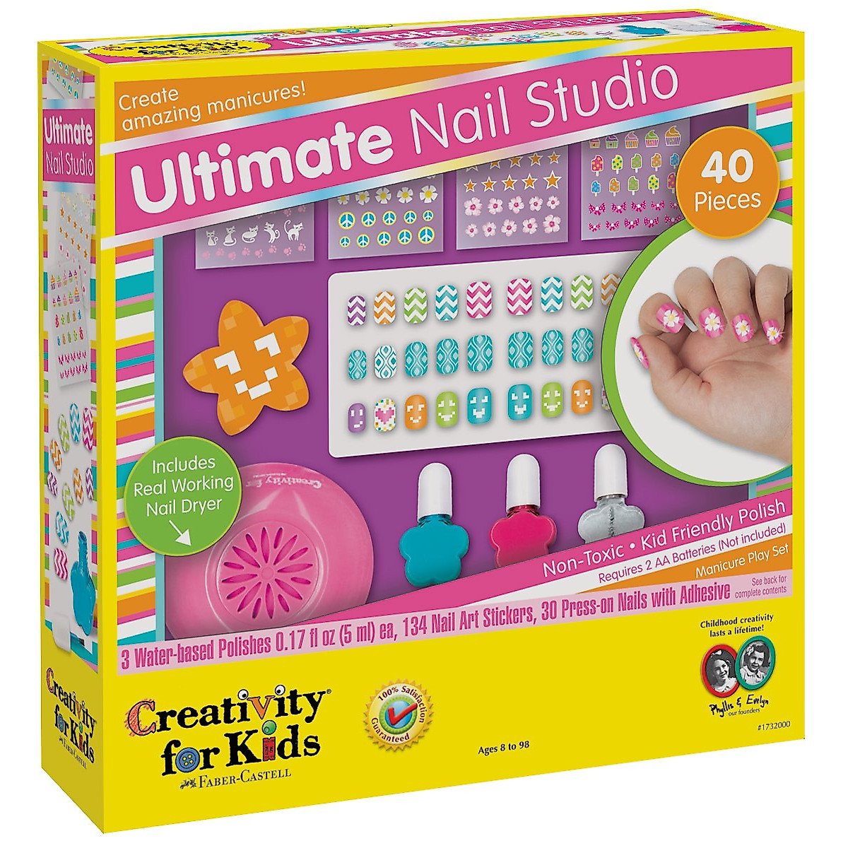 Creativity for Kids Ultimate Nail Studio Manicure Play Set