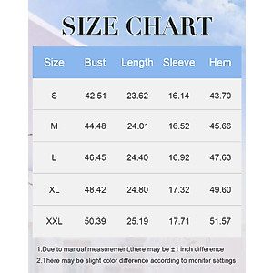 Aisongyuan Womens Fashion T-Shirt Crewneck 3/4 Sleeves Solid Color Loose Basic Tops Summer Casual Tees Blouses(White,XXL)