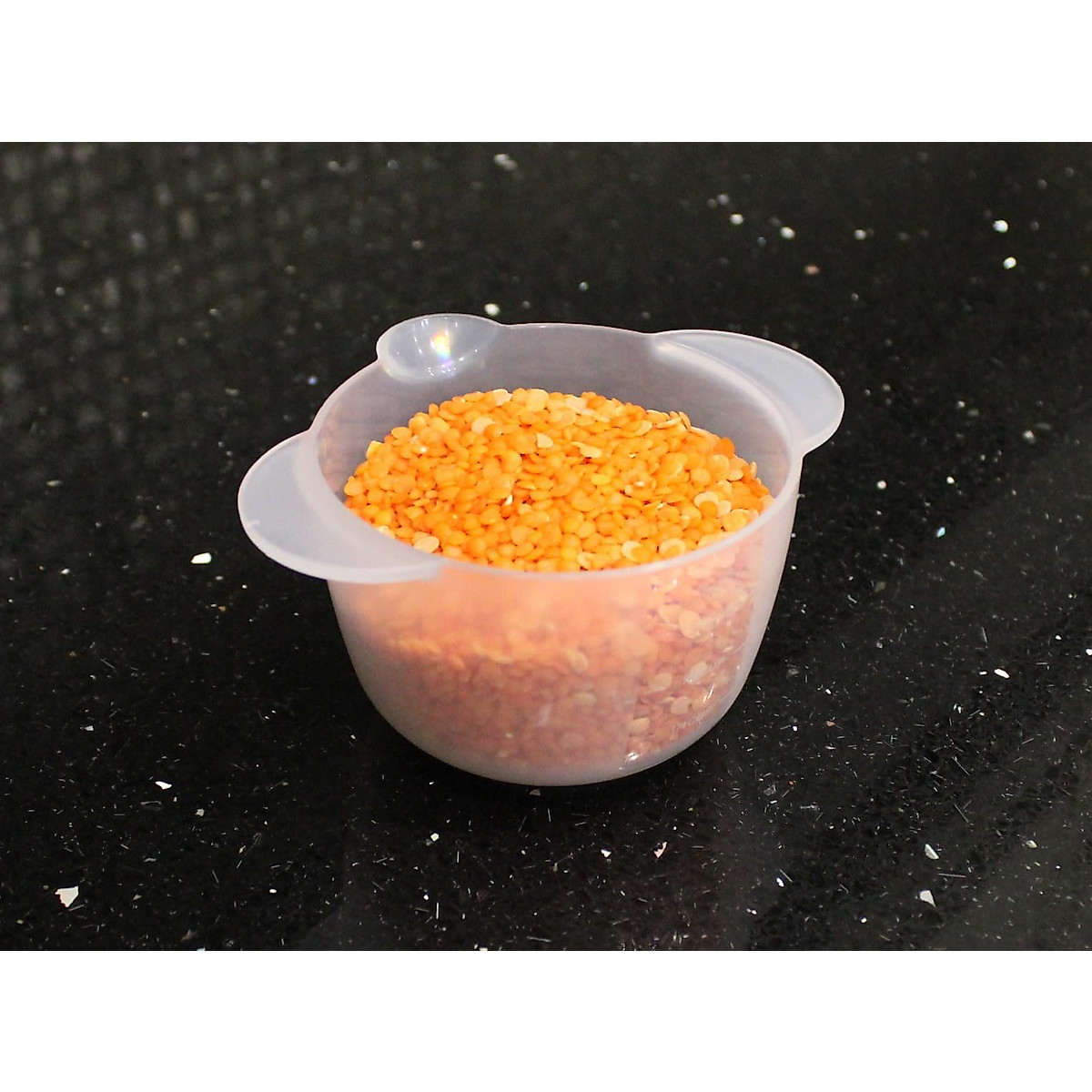 Dependable Industries Inc. Essentials Multi Use Microwave Rice and Grain Cooker Vegetable Steamer with Mixing Serving Paddle and Measuring Cup BPA Free 2.7L