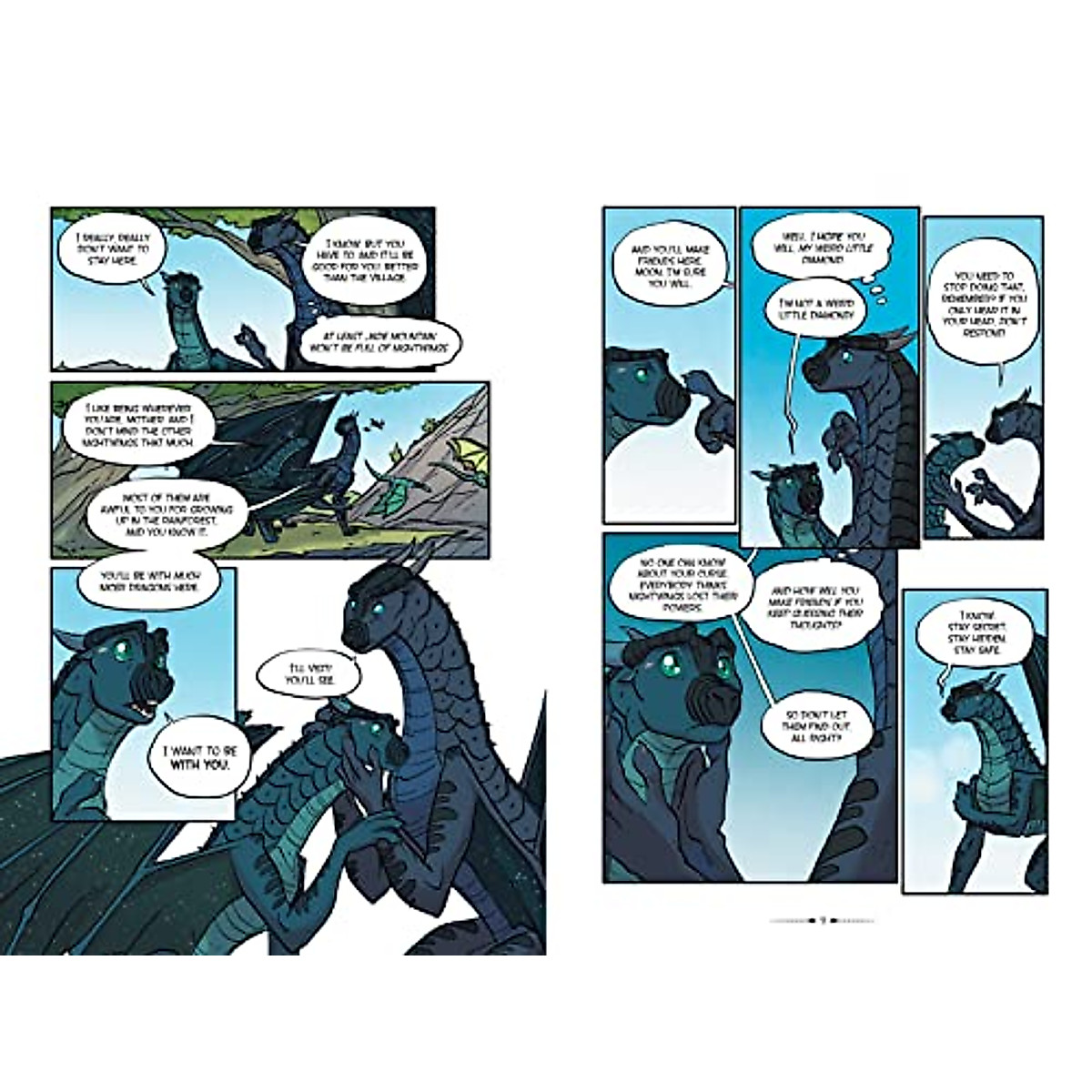 Moon Rising: A Graphic Novel (Wings of Fire Graphic Novel #6) (Wings of Fire Graphix)