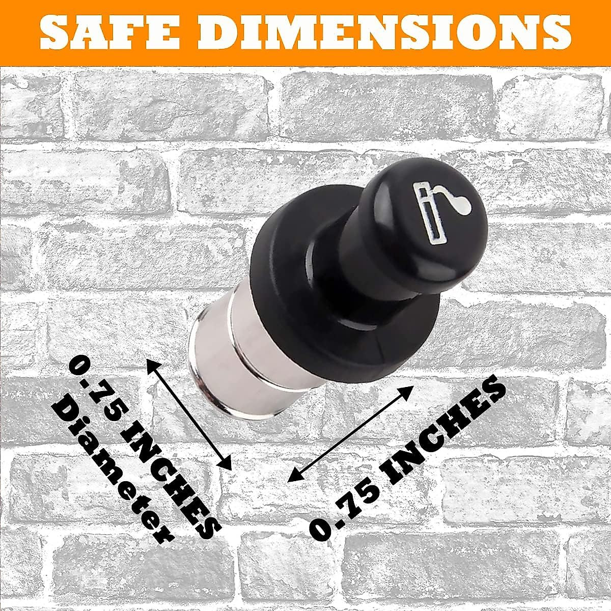 Fake Car Lighter Safe (2 Pack) Car Diversion Safe for Cash Jewelry | Car Hidden Compartment Secret Storage Secret Containers Car Lighter Hidden Compartment Hiding Safes Money