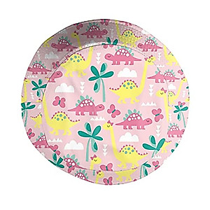 Pink Dinosaur Cute Dino Girly Bucket Hat Sun Beach Packable Fisherman Cap for Women Men Summer Outdoor Hiking