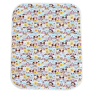 Portable Travel Changing Mat Waterproof Breathable Baby Thicken Cotton Urine Pad Infant Diaper Changing Pad for Boys Girls Newborn (Animals)