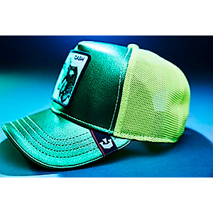 Goorin Bros. Men's The Farm Mesh Capsule Unisex Adjustable Trucker Cap, Green, One Size