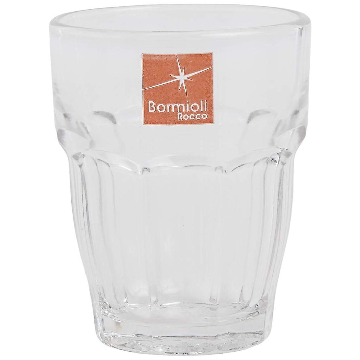 Bormioli Rocco Rock Bar Stackable Shot Glasses – Set Of 6 Dishwasher Safe Drinking Glasses For Liquors & Spirits – 2.25oz Durable Tempered Glass