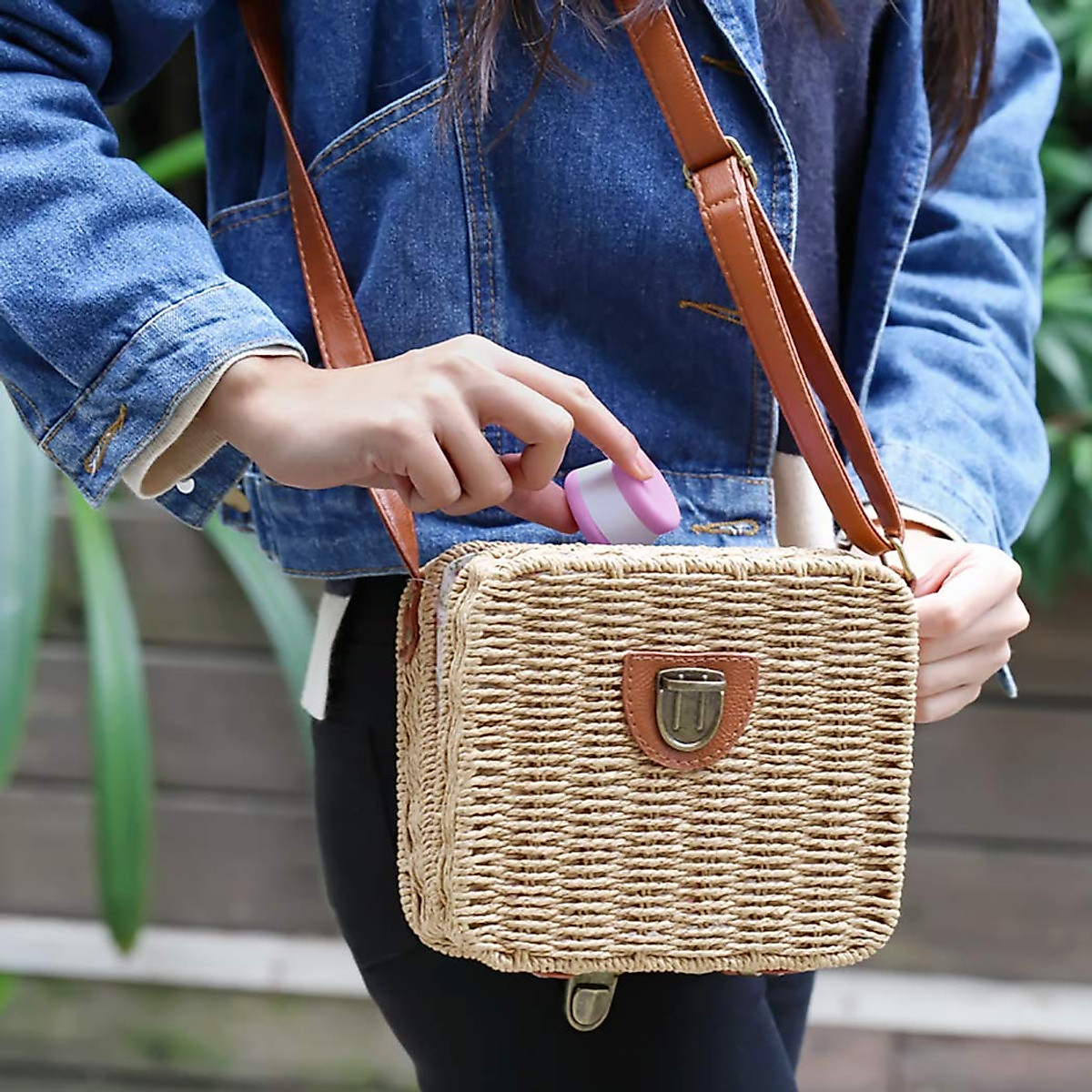 AOUTACC 5 Pack Travel Containers, TSA Approved 20ml Leakproof Silicone Cream Jars Squeezable Portable Soft Travel Bottles for Shampoo Conditioner Lotion Face Hand Body Cream Toiletries