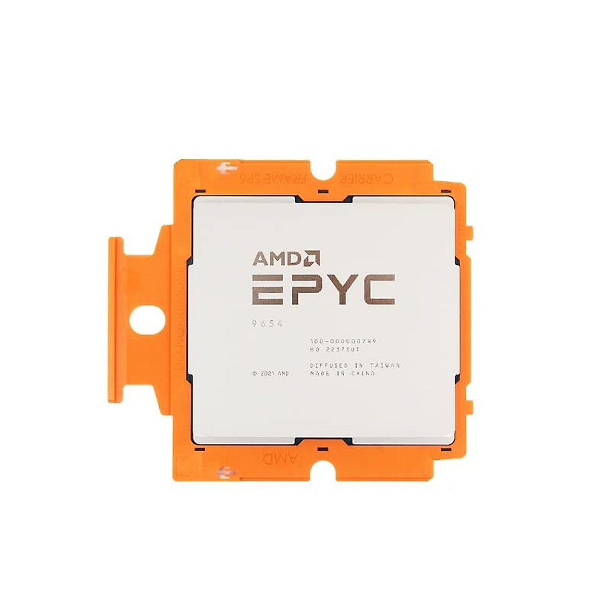 AMD Epyc 9654 Processor 96 Core 2.4GHz 384MB L3 Cache TDP 360W SP5 Socket (4th gen, Genoa) (100-000000789) (OEM Tray Processor)