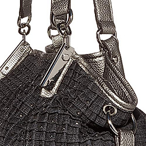 LaTique Anastasia w/Stones Handbag, Dirty Denim