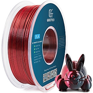 Geeetech Regular PLA Filament 1.75mm,3D Printer Consumables,Printing Materials Dimensional Accuracy +/- 0.03 mm,1kg Spool (2.2lbs), Fit Most FDM Printer,Blue