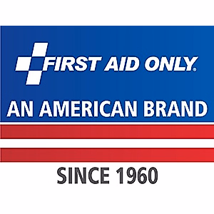 First Aid Only 1-850 Knuckle Bandages, Heavy Woven Fabric Adhesive Bandages, 50 Count