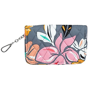 Vera Bradley RFID Small Bifold Wallet in Coastal Paradise