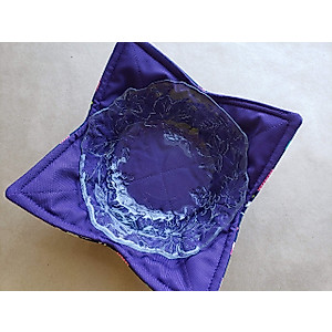 Rainbow Pineapple Microwave Bowl Cozy Tropical Hospitality Microwaveable Reversible Bowl Holder