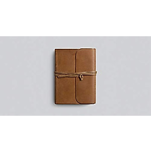 ESV Single Column Journaling Bible, Large Print (Brown, Flap with Strap)