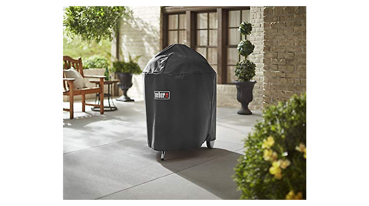 Weber Cover for 26 Inch Charcoal Grills - Black Protection