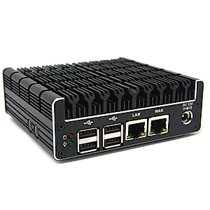 Protectli Vault FW2B - 2 Port, Firewall Micro Appliance/Mini PC - Intel Dual Core, AES-NI, 4GB RAM, 32GB mSATA SSD