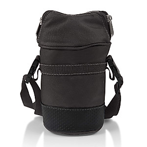 ONIVA - a Picnic Time brand Turismo Backpack Cooler With Water Bottle Carrier, Soft Cooler Backpack, Travel Cooler Bag, (Black)