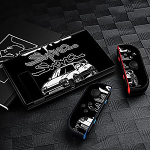 to-yota -Supra- A80 JDM The Skin of The Switch Controller-The Whole Body PVC Sticker Decal Covers The Skin of The Switch Controller-The Delicate Matte Texture restores The Feeling of Bare Metal