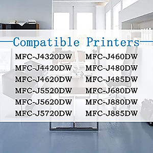9-Pack ColorPrint Compatible LC-203XL Ink Cartridge Replacement for Brother LC203 XL LC-203 LC201 LC-201 Used for MFC-J4320DW MFC-J4420DW MFC-J460DW MFC-J480DW MFC-J485DW MFC-J885DW Printer, 2*2*3