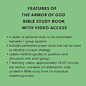 The Armor of God - Bible Study Book with Video Access