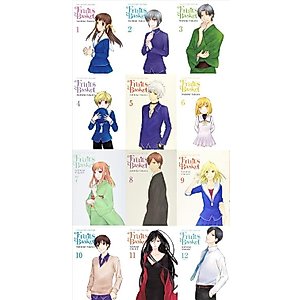 Fruits Basket Collector's Edition Complete Manga Set Vol 1-12 by Natsuki Takaya.