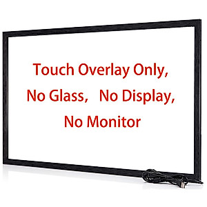 Chengying 65 Inch 10 Points Multi-Touch Infrared Touch Frame - IR Touch Panel - 65 Inches Infrared Touch Overlay - USB Interface - HID Compatible