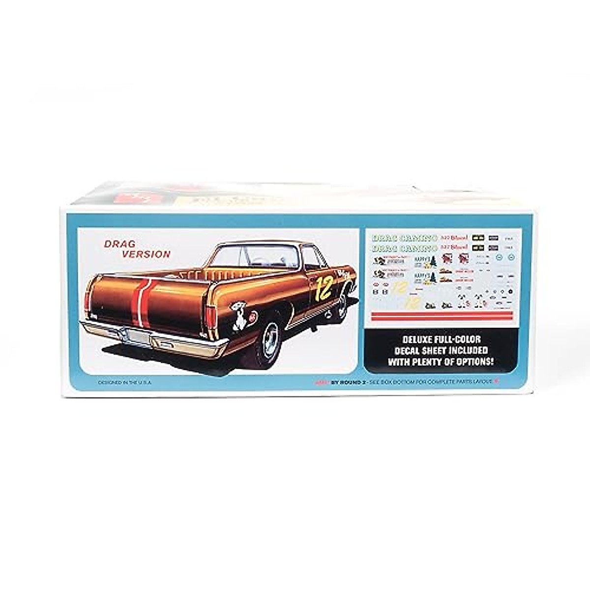 AMT 1965 Chevy El Camino w/Camper 1:25 Scale Model Kit