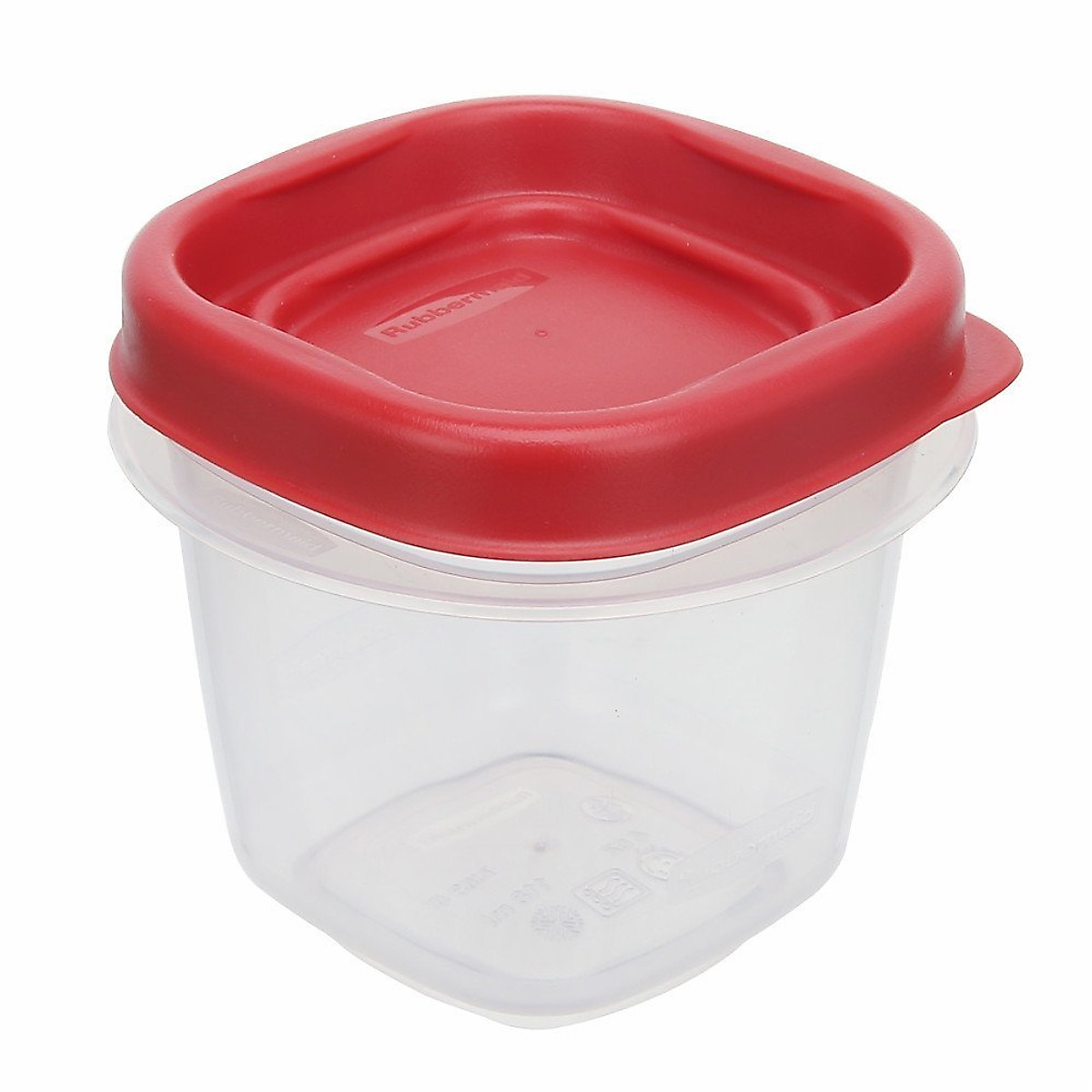 Rubbermaid Easy Find Lids Food Storage Containers, Racer Red, Set of 24 7J98
