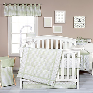 Trend Lab Sea Foam Window Valance, Sage