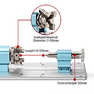 Genmitsu 4040-PRO CNC Machine with 4th Axis Rotary Module Kit and Offline Controller