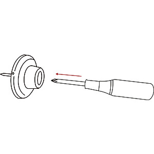 QCAA Stainless Steel Wall Mount Concave Door Stop, 2-1/2" Diameter, ORB Oil Rubbed Bronze, 4 Pack