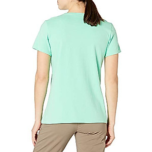 Life is Good Standard Womens Crusher Graphic T-Shirt, Spearmint Green, Medium