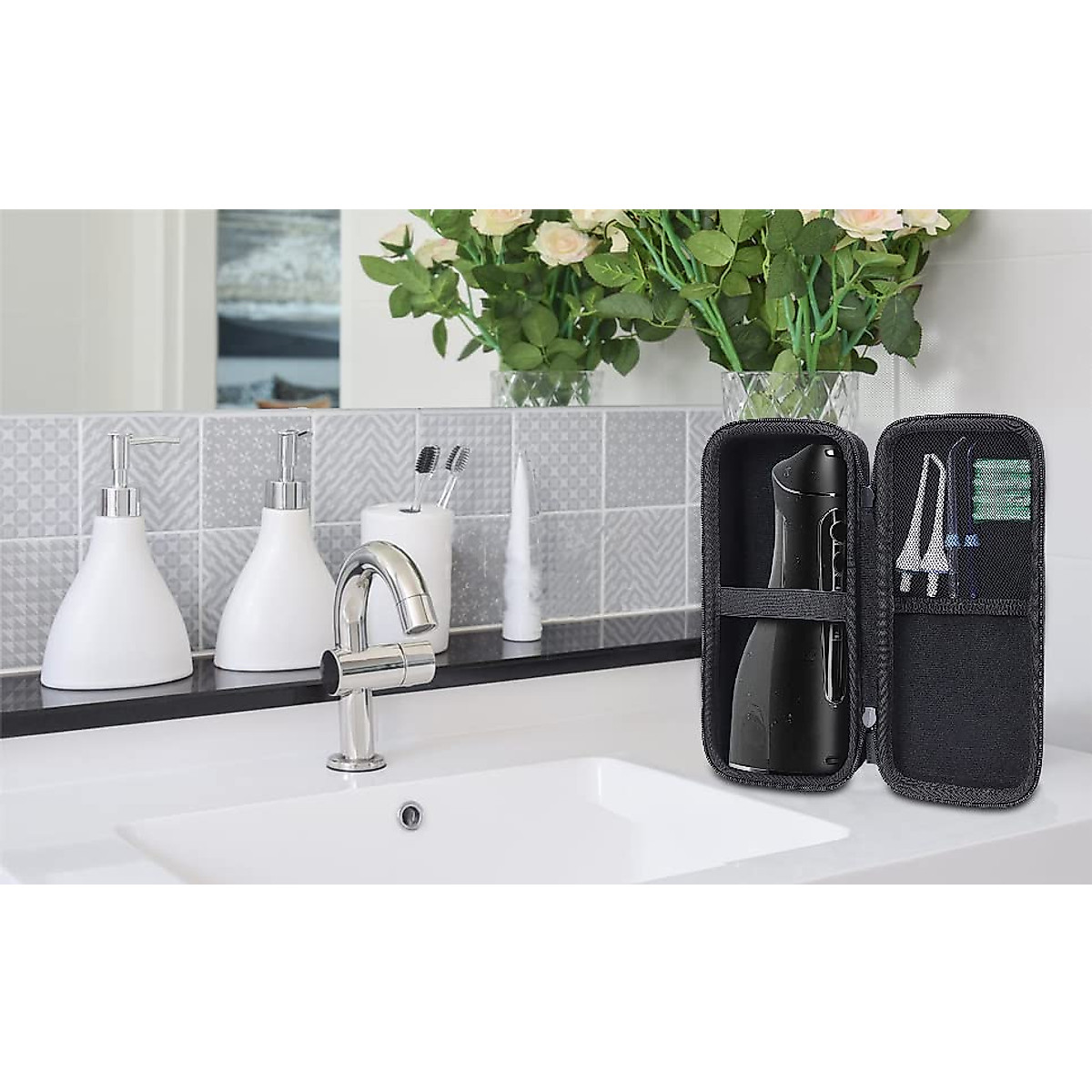 co2CREA Hard Case Replacement for Nicwell Water Dental Flosser Cordless