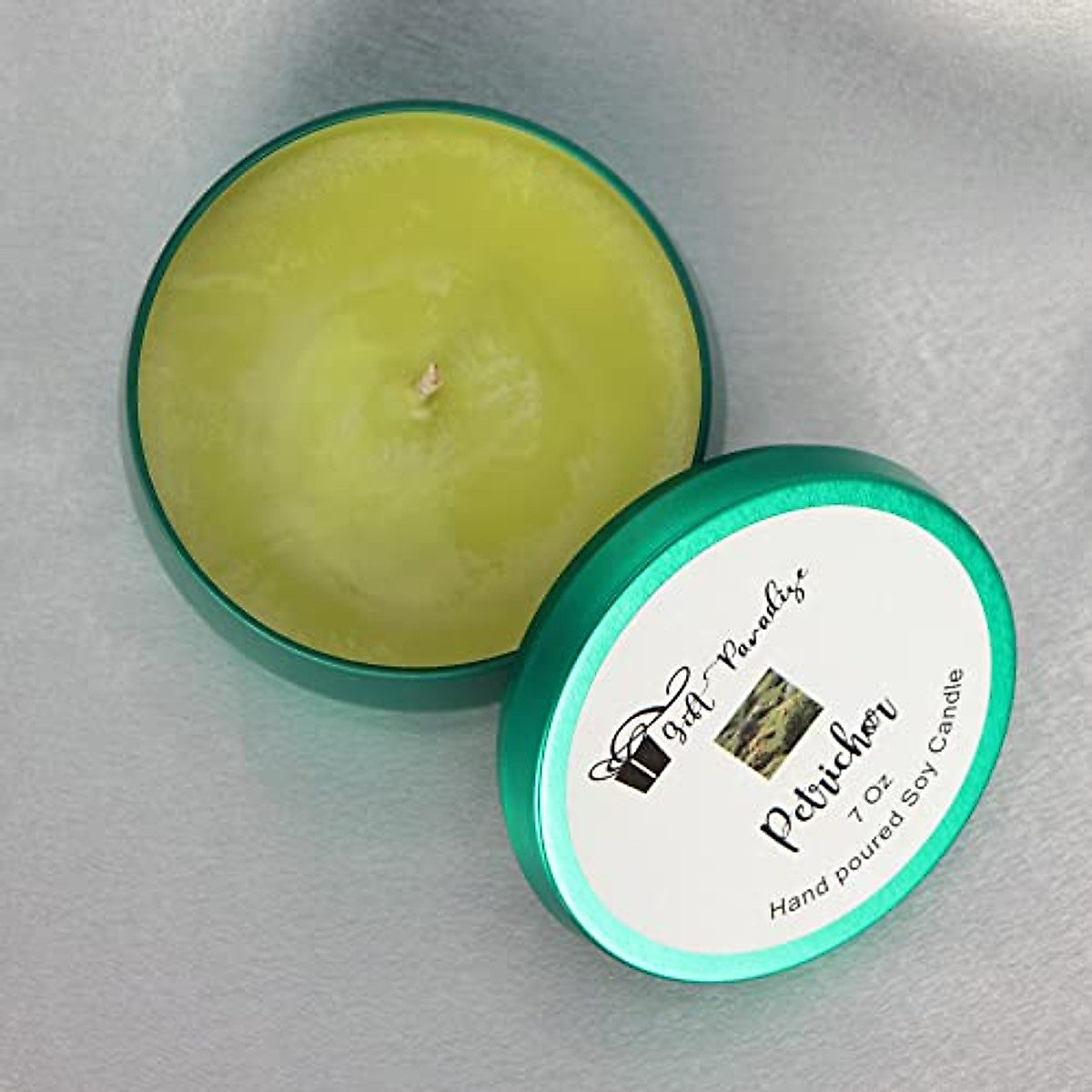 Petrichor Candle | Soy Wax, 7 oz, Hand Poured, Spring, Summer, Easter, Smell of Rain & Dirt, Forest, Scented Candle