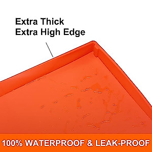 USRCAKW 36 Inch Upgrade Full-Wrap Edge Griddle Mat Cover for Blackstone, Silicone Grill Mat Griddle Protector Blackstone Accessories Reusable and Durable, Protect from Dust, Rust, Insects and Leaves