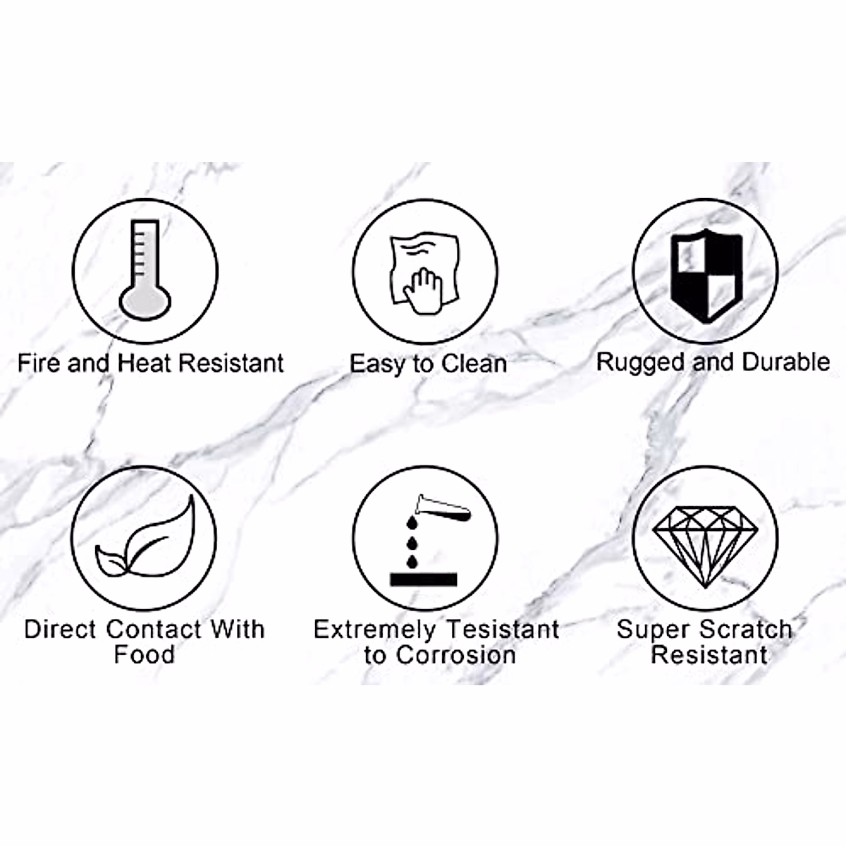 Comfy to go Sintered Stone Dining Table for 4, Rectangle Modern Kitchen Table with Metal Legs for Dining Room Restaurants White - 47.2x27.6x30.2 Inch (Only Table)