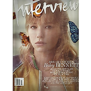 INTERVIEW FASHION MAGAZINE, JUNE/JULY, 2016 DREAM CATCHER HALEY BENNETT