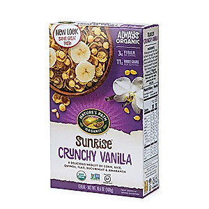 Nature's Path, Organic Gluten-Free Crunchy Vanilla Cereal, 10.6 Oz