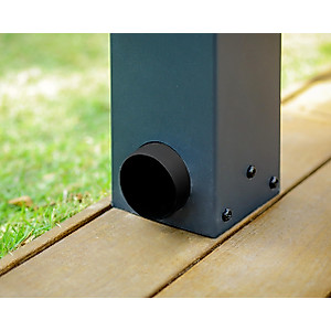 Palram - Canopia Stockholm Patio Cover 11’ x 12’ Gray/Gray Outdoor Canopy Awning for Patio, Waterproof Canopy, Patio Awning, Outside Canopy for Backyard, Outdoor Gazebo with 100% UV Protection