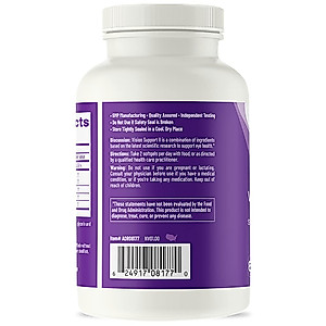 AOR, Vision Support II, Natural Supplement to Support Eye Health, with Lutein and Zeaxanthin, Gluten Free, 60 Softgels (30 Servings)