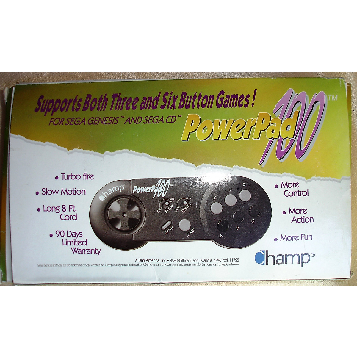 Champ PowerPad 100-Sega Genesis Controller