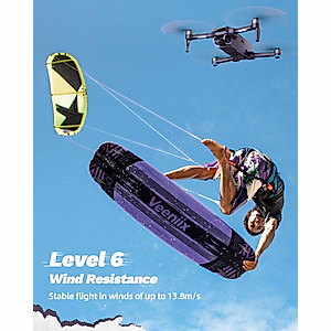 Veeniix V11 Drones with Camera for Adults 4K, 70Min Long Flight Time, Gimbal & EIS 4K/30FPS Professional Drone, 3KM Long Range, GPS Auto Return, Easy App-Controlled, Integrated FAA Remote ID