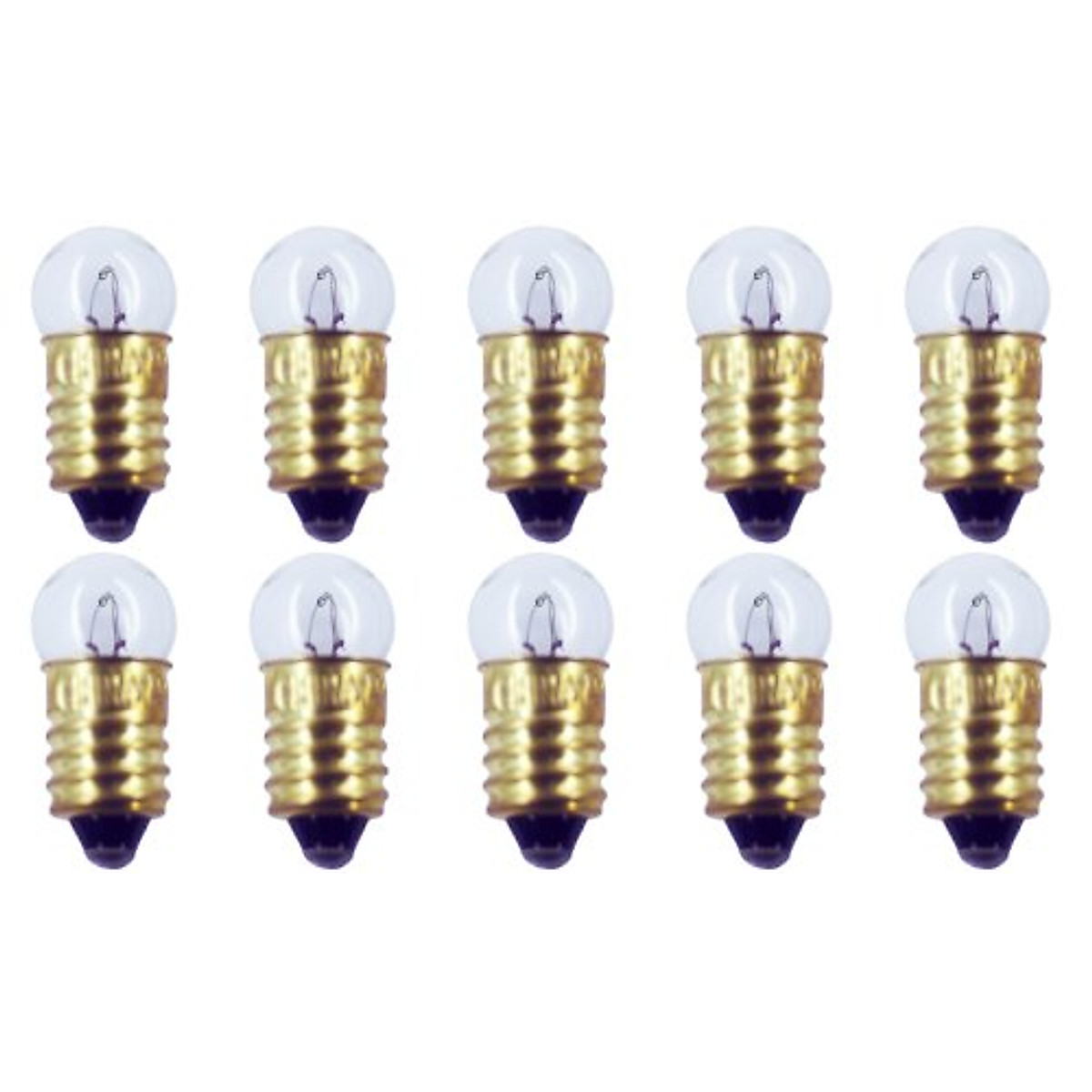 CEC Industries #1449 Bulbs, 14 V, 2.8 W, E10 Base, G-3.5 shape (Box of 10)