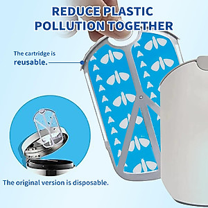 Topcci Refill Cartridge Kit Compatible with ZEVO Plug-in Light M364 and Max, Replacement Refill Cards Glue Cards 30 Pack