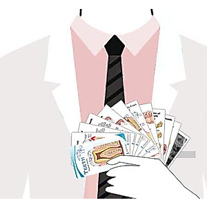 Dental Anatomy Pocket Charts,for Dentist, Oral Hygienist, Dental Students