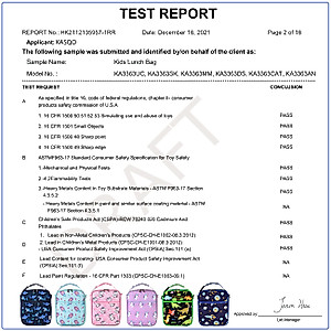 Kasqo Lunch Box Bag for Girls, Insulated Cute Lunch Bag with Shoulder strap Water Bottle Holder Mini Cooler Thermal Meal Tote Kit for Kids, Pink Kitten