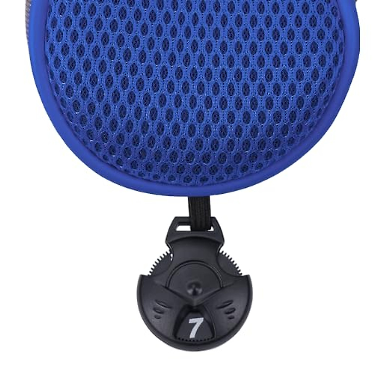 Andux 4pcs/Pack Long Neck Golf Hybrid Club Head Covers Dial No. Tag CTMT-02 Blue