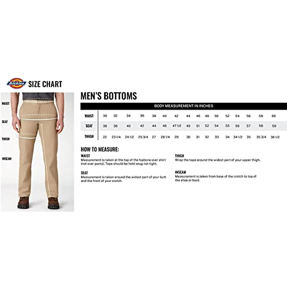 Dickies Men's Original 874 Work Pant, Black, 40W x 30L